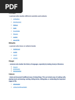 Word Root - Logy - Example Words With Sentences | PDF | Zoology | Science