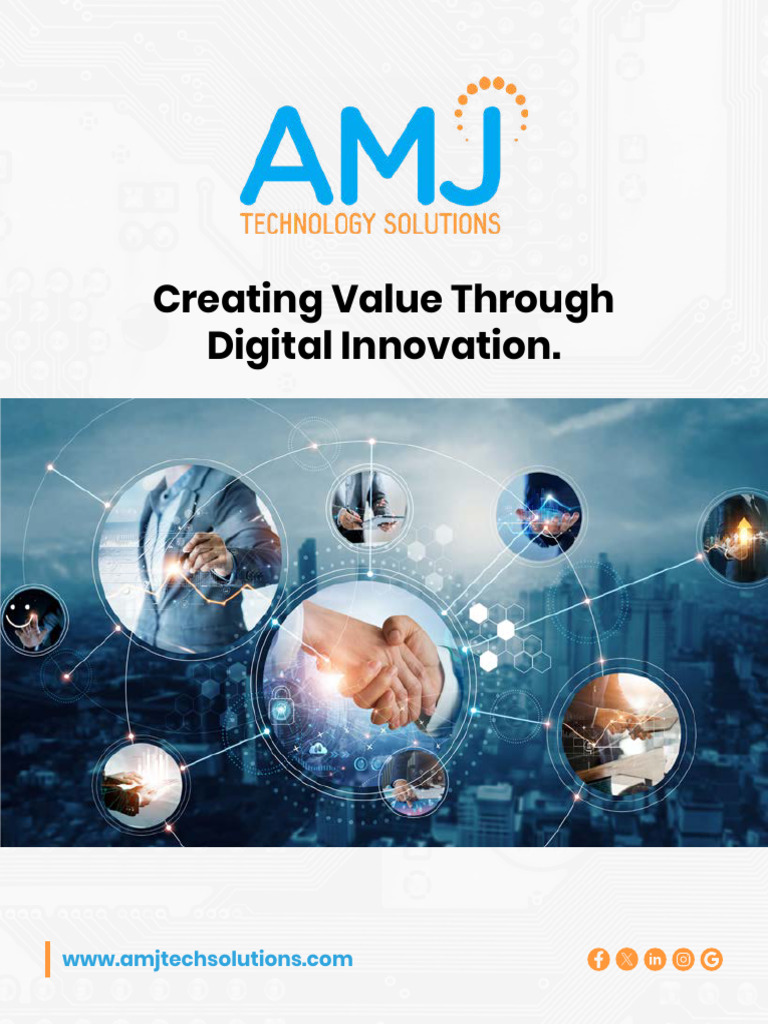 AMJ Technology Solutions - Company Brochure _2024_ | PDF | Cloud ...