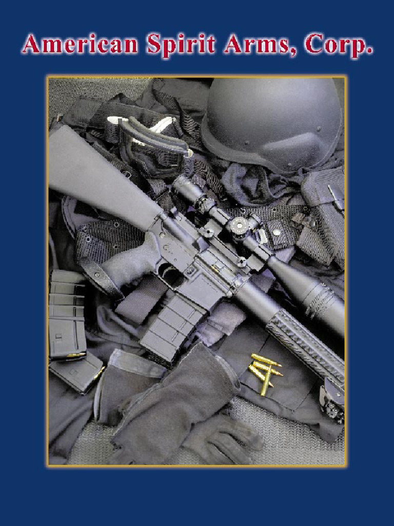 American Spirit Arms (2002) - Catalog | PDF | Rifle | Caliber