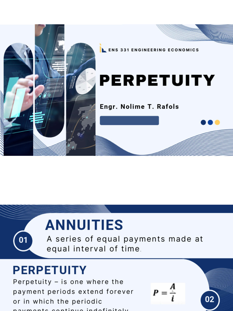 Understanding Perpetuity in Economics | PDF