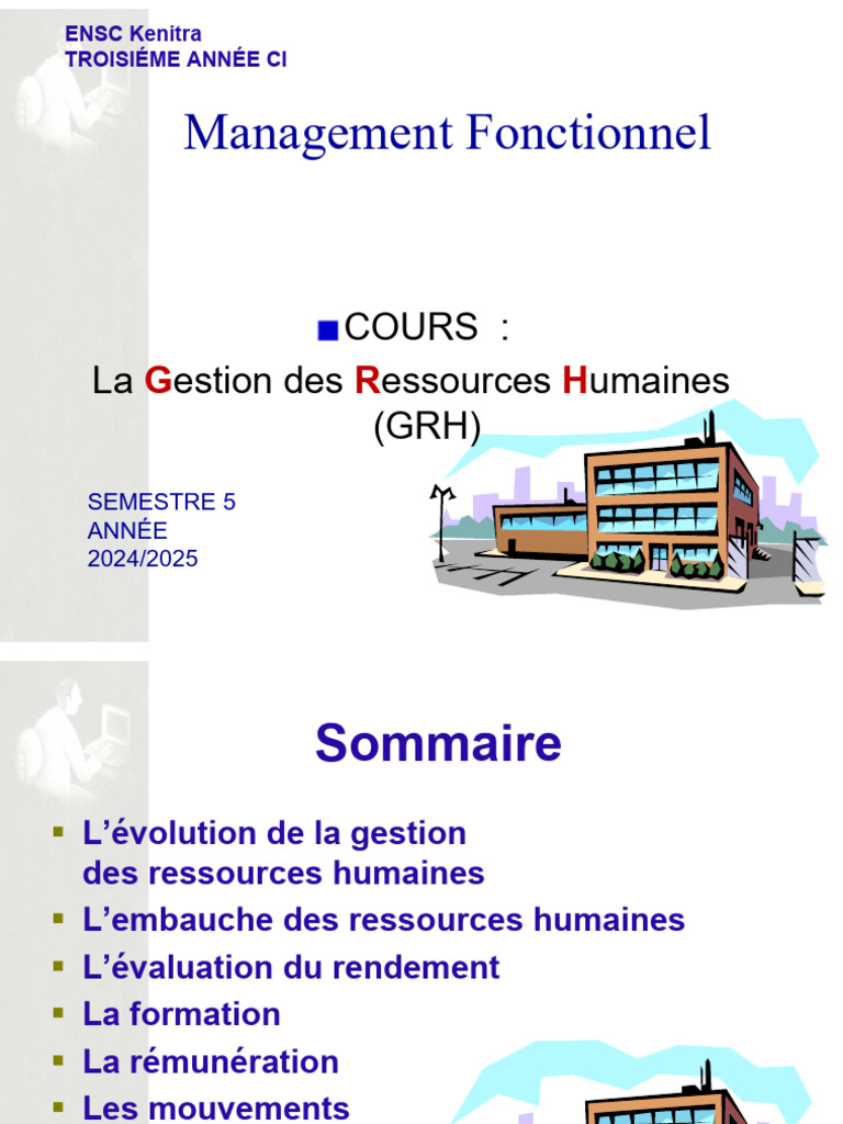 Gestion des Ressources Humaines en 2024 | PDF | Recrutement | Gestion ...