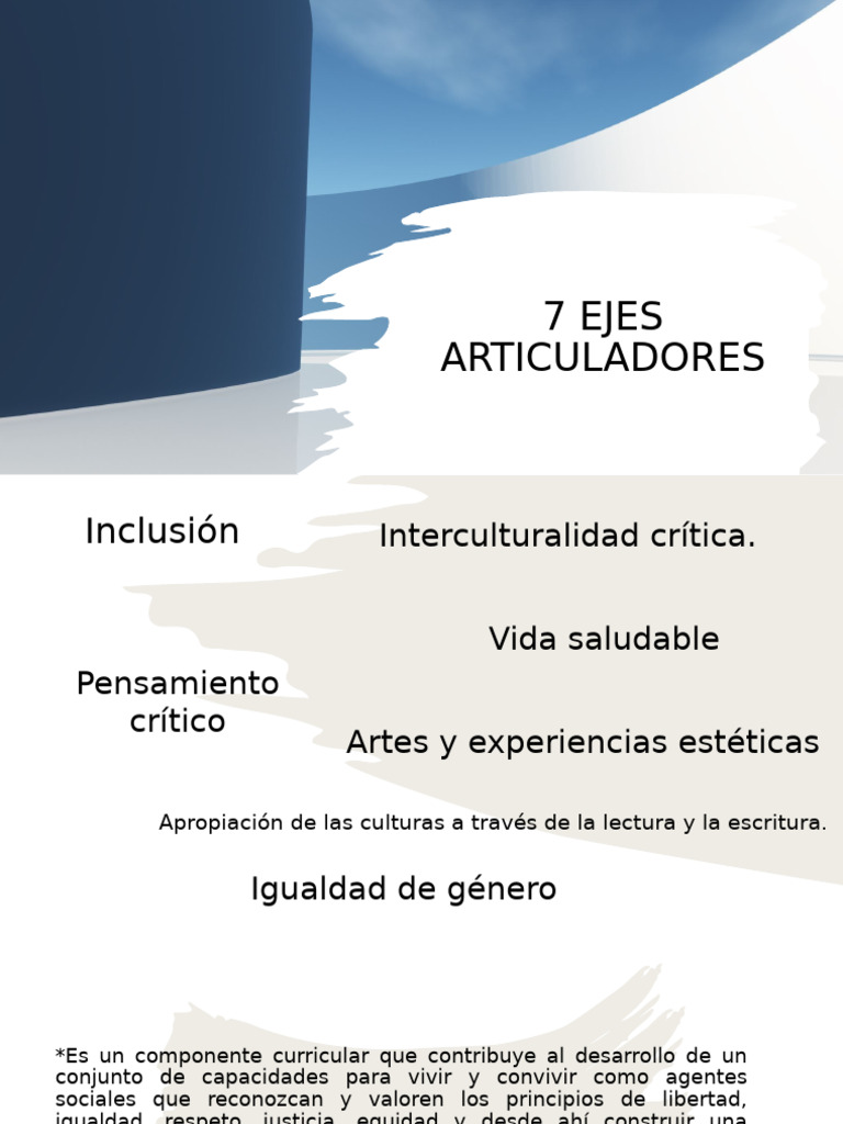 7 Ejes Articuladores | PDF