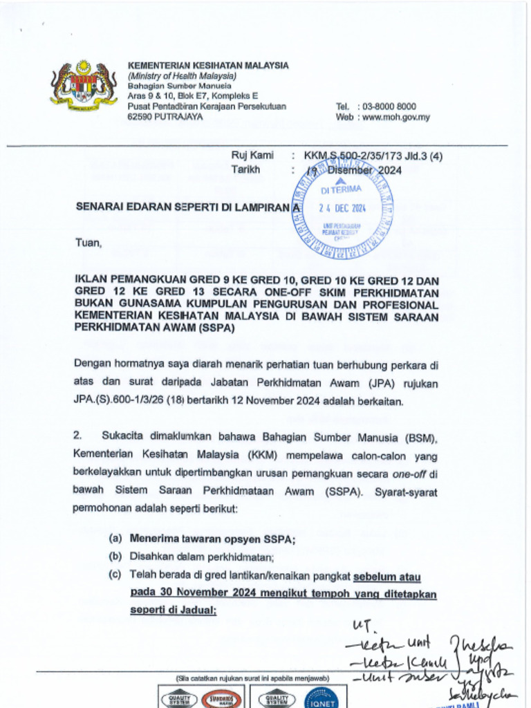 IKLAN PEMANGKUAN GRED 9 KE GRED 10, GRED 10 KE GRED 12 DAN GRED 12 KE ...