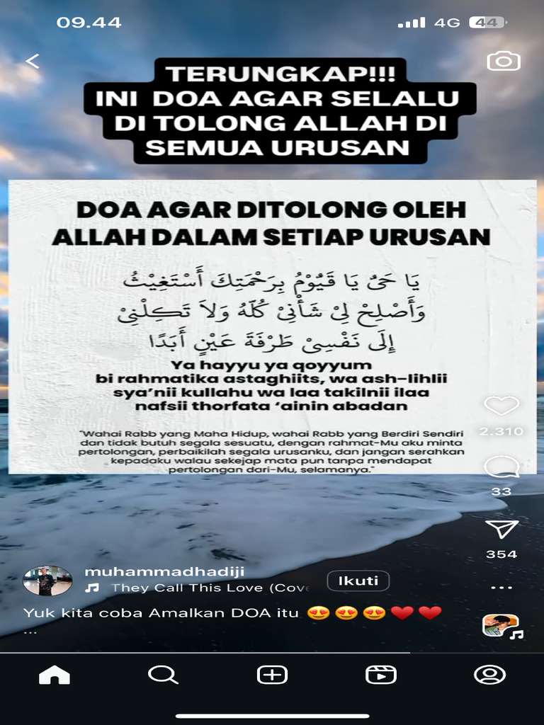 Doa Memohon Pertolongan | PDF