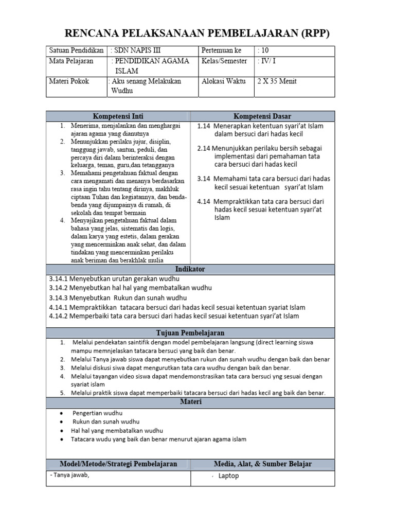 LEMBAR KERJA DAN LAMPIRAN PTK - Compressed | PDF