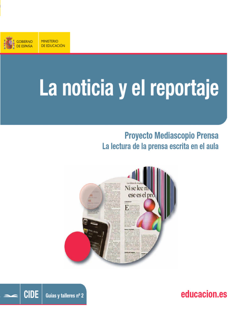 La Noticia y El Reportaje en El Peru | PDF | Medios de comunicación en ...