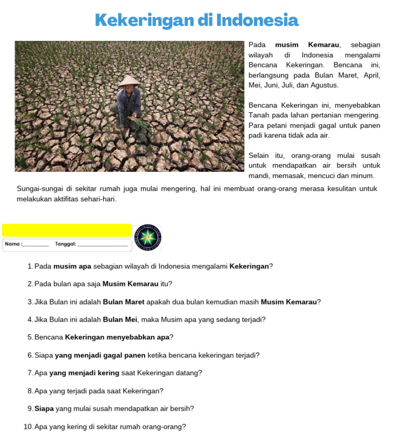 Science GK - Cuaca Worksheet (3) | PDF