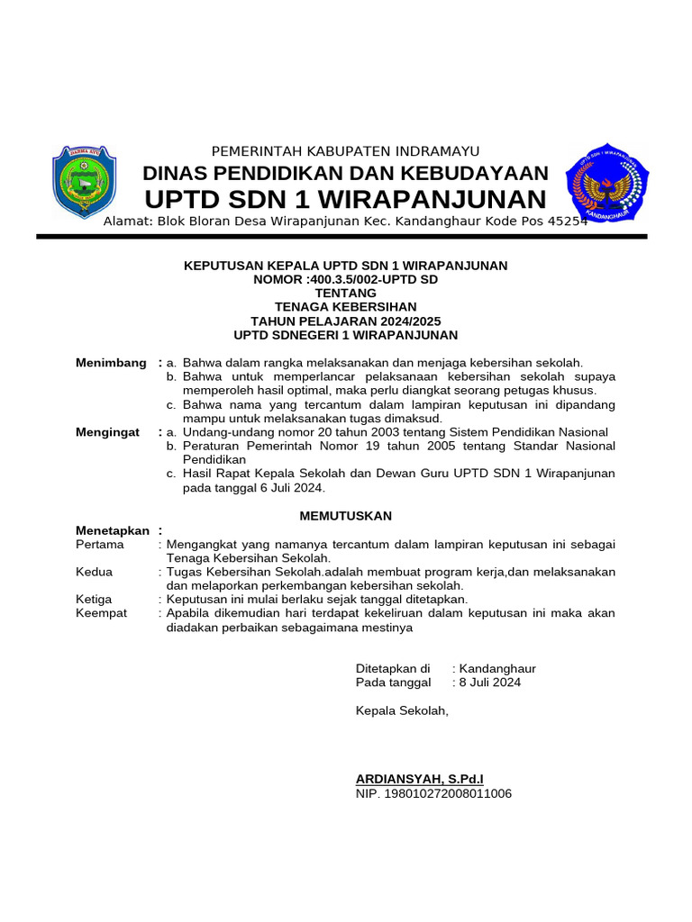 SK Panitia 2425 | PDF