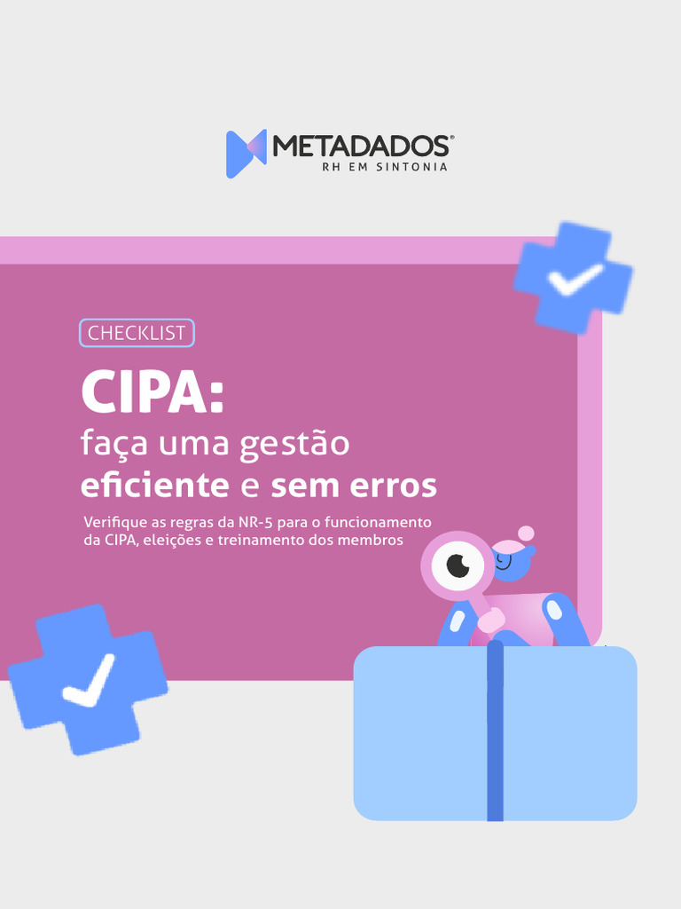 Checklist CIPA: Gestão Eficiente NR-5 | PDF | Gestão de recursos ...