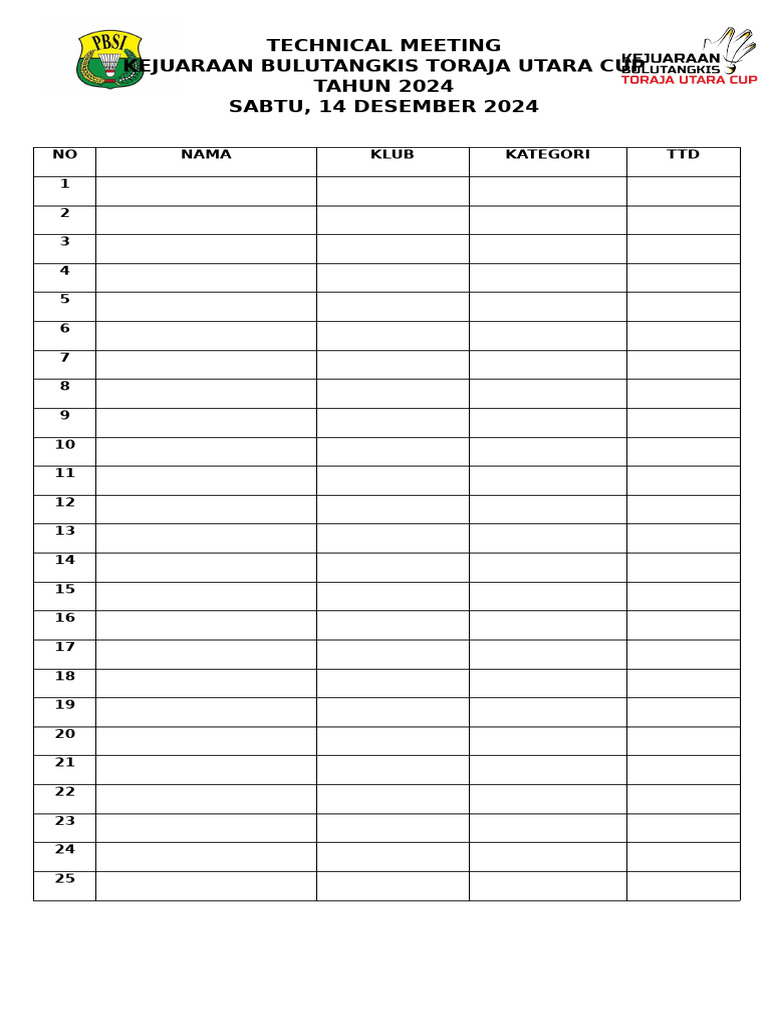 Absen Technical Meeting | PDF