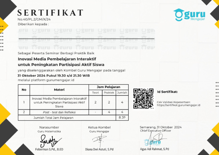 Sertifikat S40 017363 | PDF