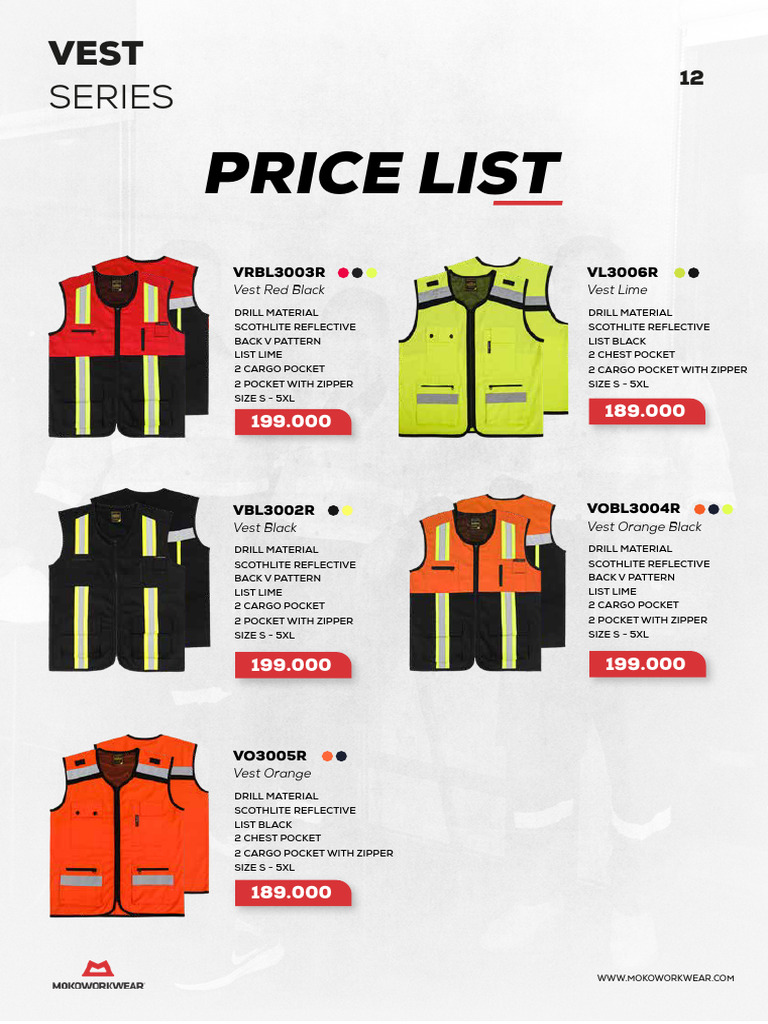 Price List Rupiah 1 12 | PDF