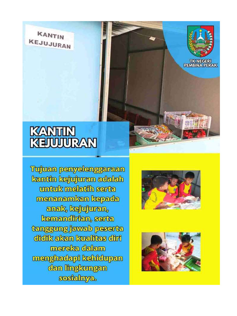 Program Kantin Kejujuran TKNP Perak | PDF