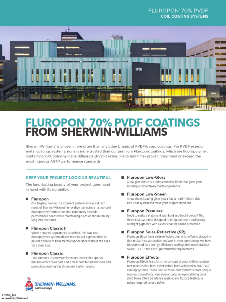 fluropon_coil_pds_1 | PDF | Coating | Industrial Processes