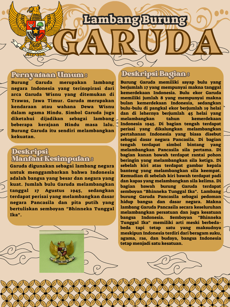 Makna Pangkal Ekor Burung Garuda | PDF