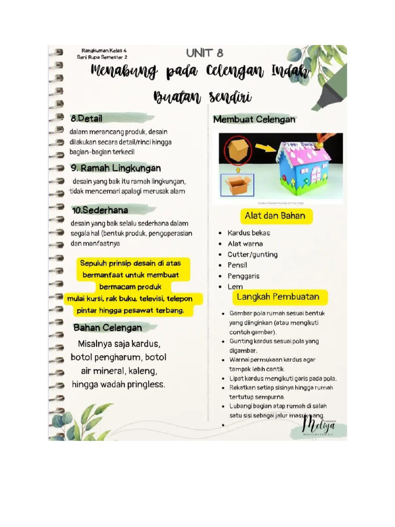 Rangkuman Materi, Seni Rupa | PDF