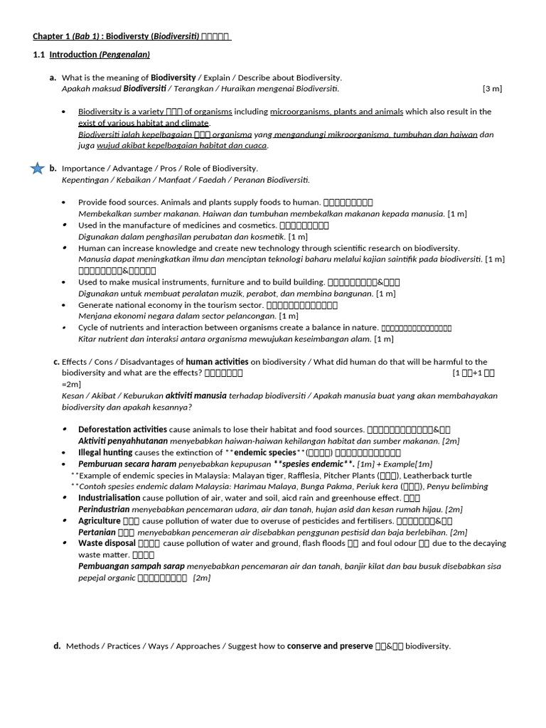 Form 2 SC (Revision Notes) | PDF
