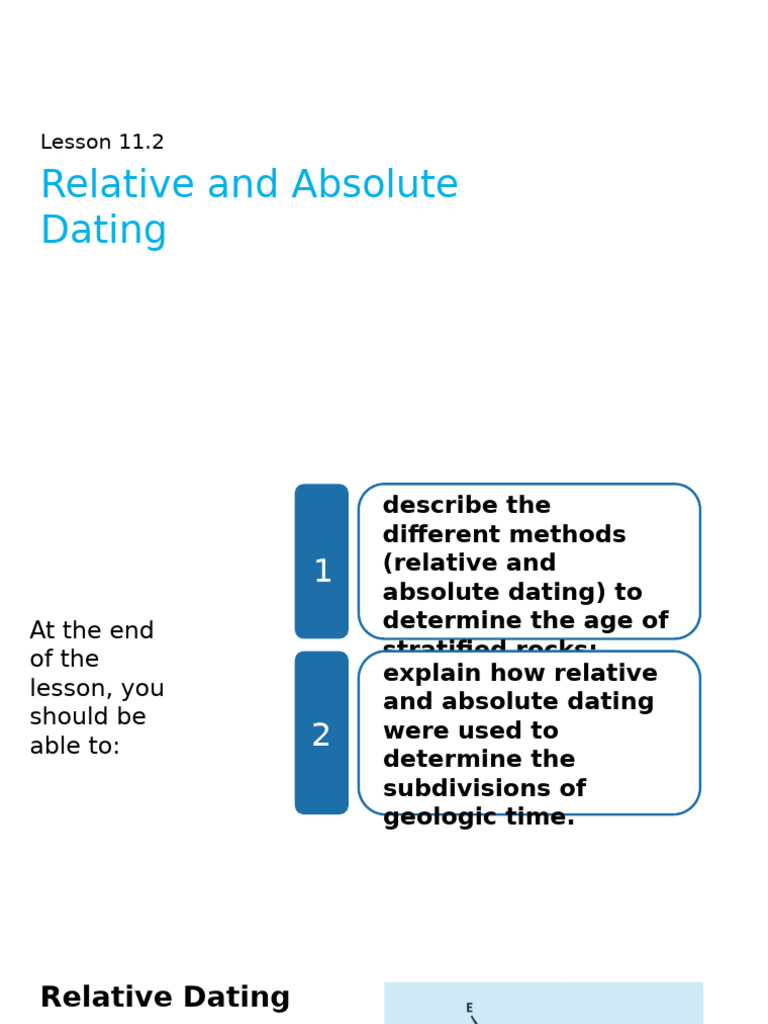 Relative vs Absolute Dating Methods | PDF | Stratigraphy | Isotope