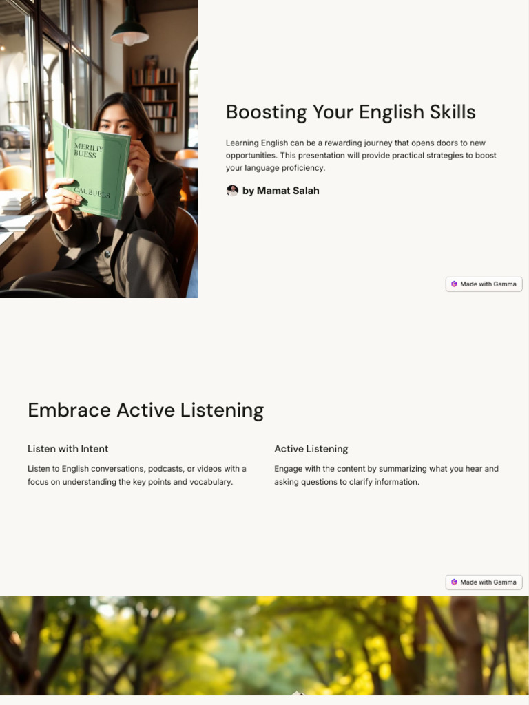 Boosting Your English Skills | PDF