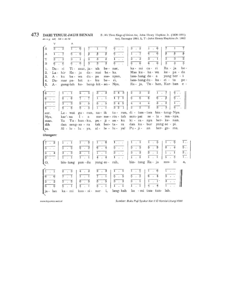 Teks Lagu | PDF