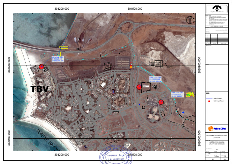 TBV Utility Hubs - Location Map | PDF | Cartography | Geographical ...