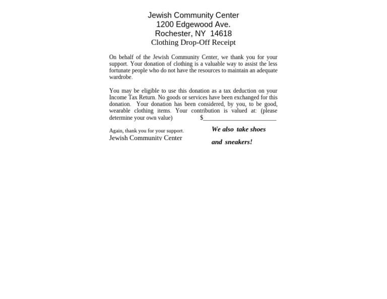 Jewish Community Center | PDF