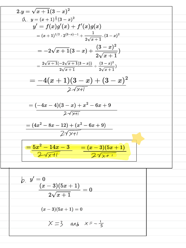 AP CALC AB NOTES 2 | PDF