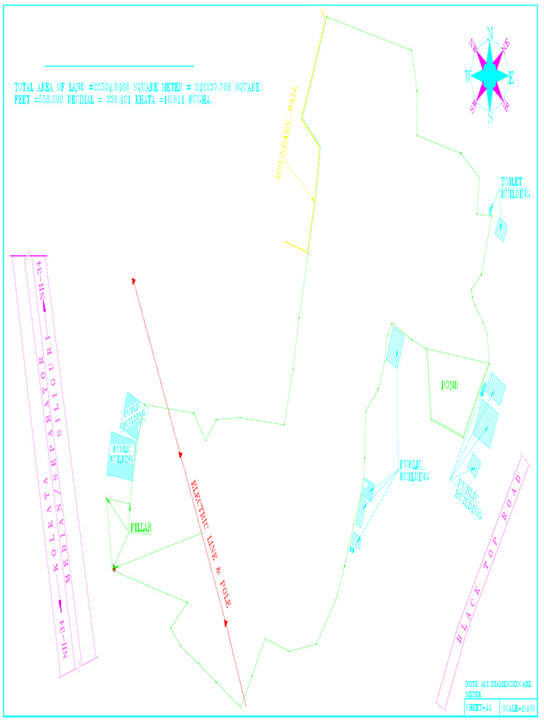 Site Plan Amarpur Model | PDF