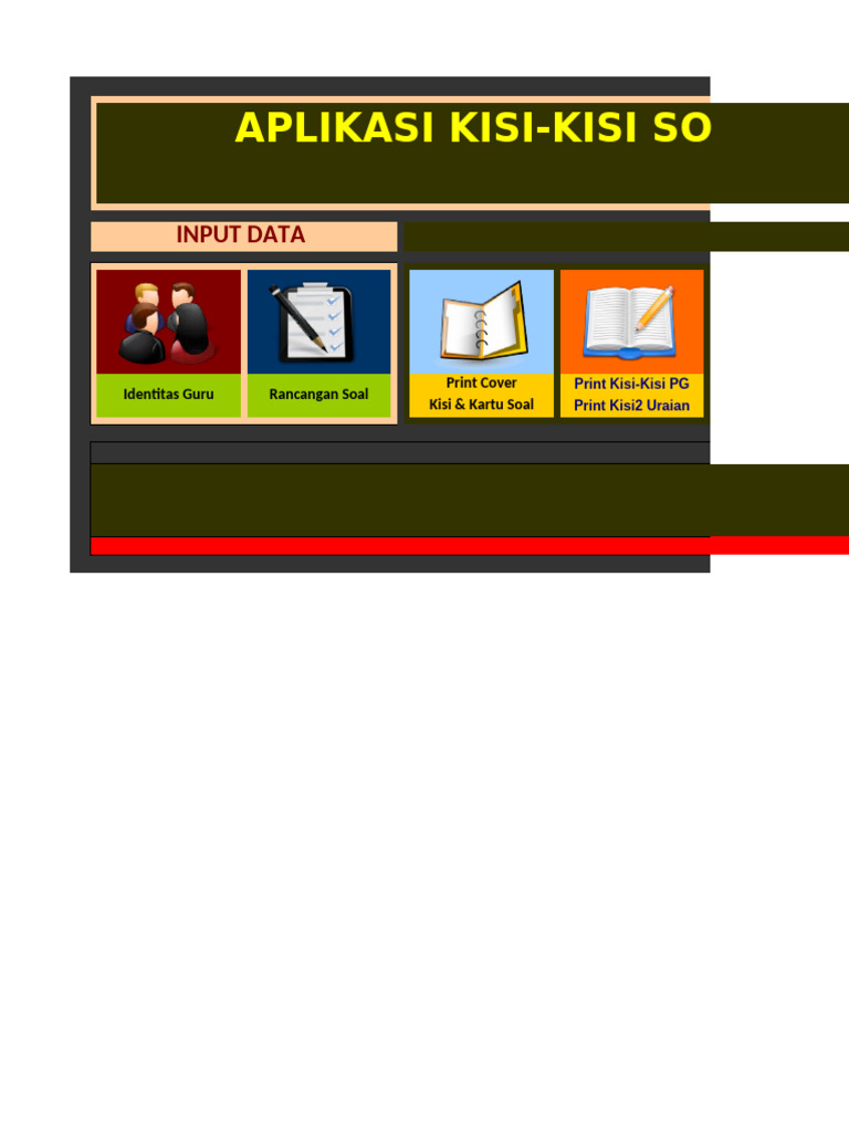 Pts s1 XI SBK s 1 APLIKASI Kartu Soal, Kisi-Kisi Dan Naskah Soal | PDF