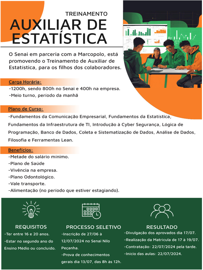 Treinamento - Estatística - Cartaz | PDF