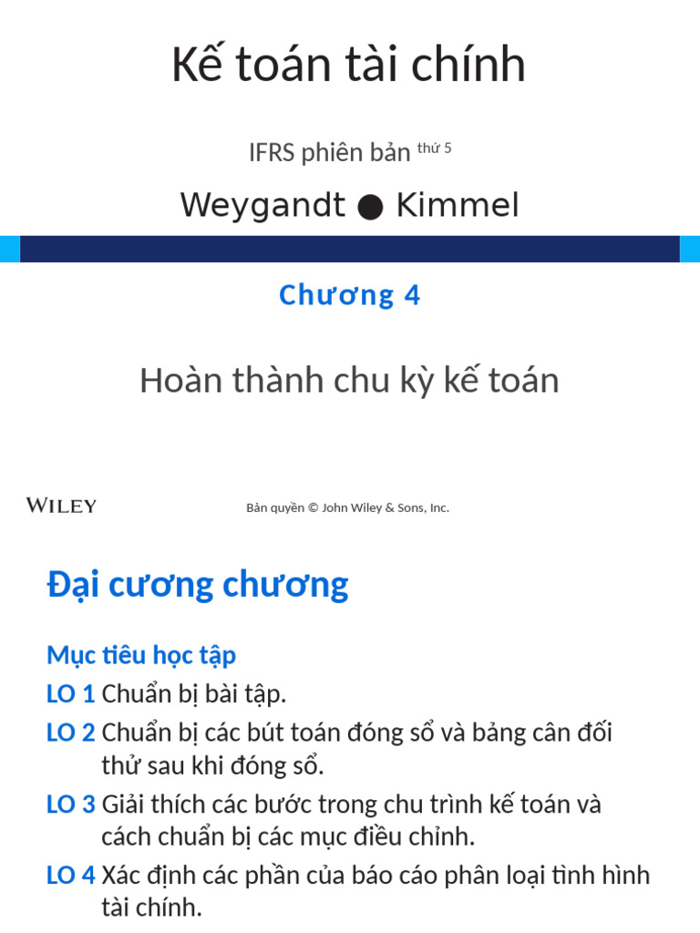 Wey FinIFRS 5e PPT Ch04 | PDF