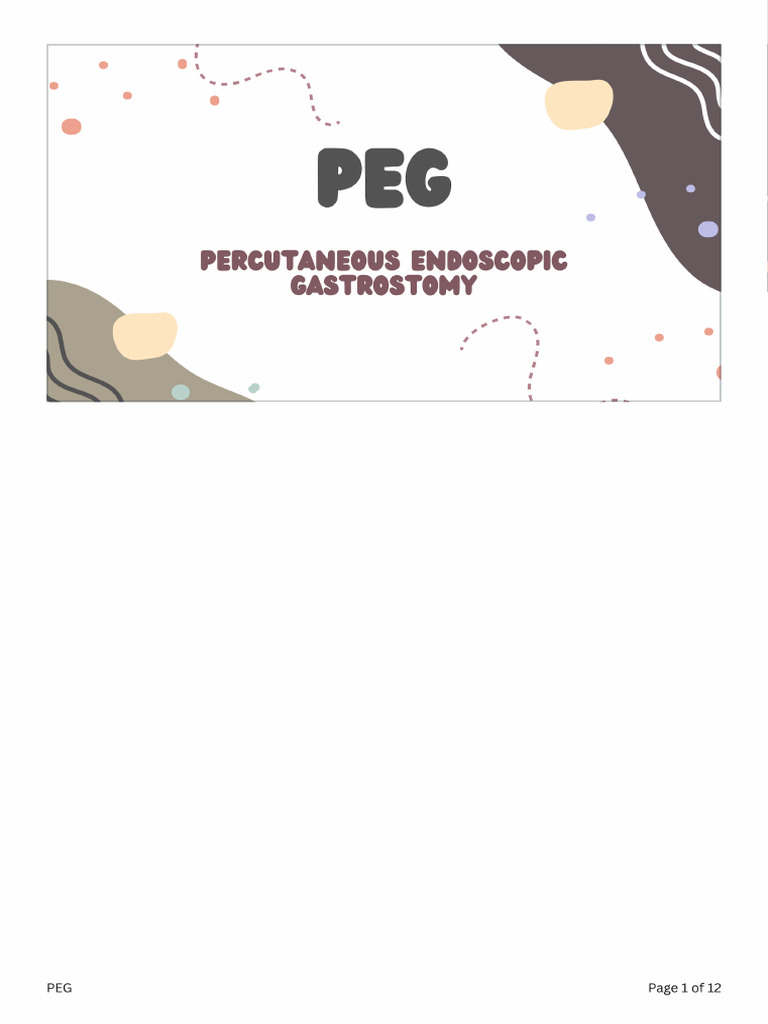 PEG | PDF