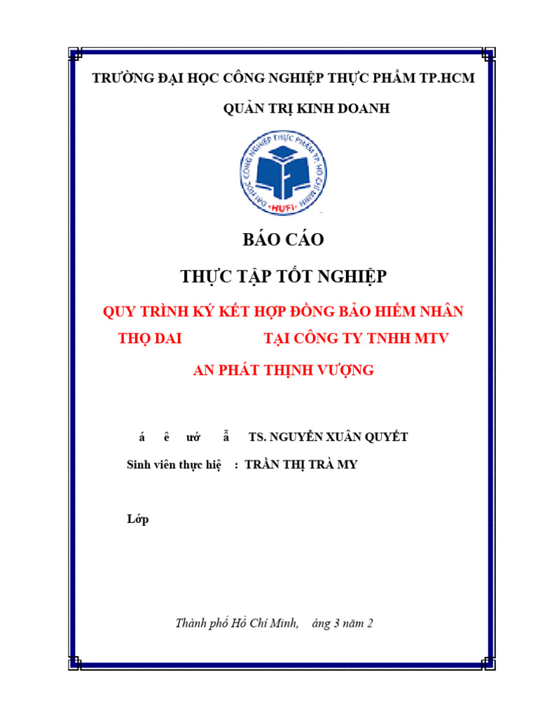 Mau Bao Cao Thuc Tap 2 | PDF