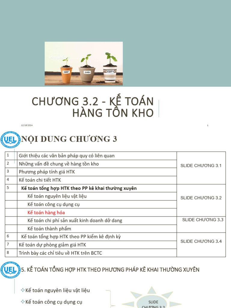 Kttc1-Chương 3.2 | PDF