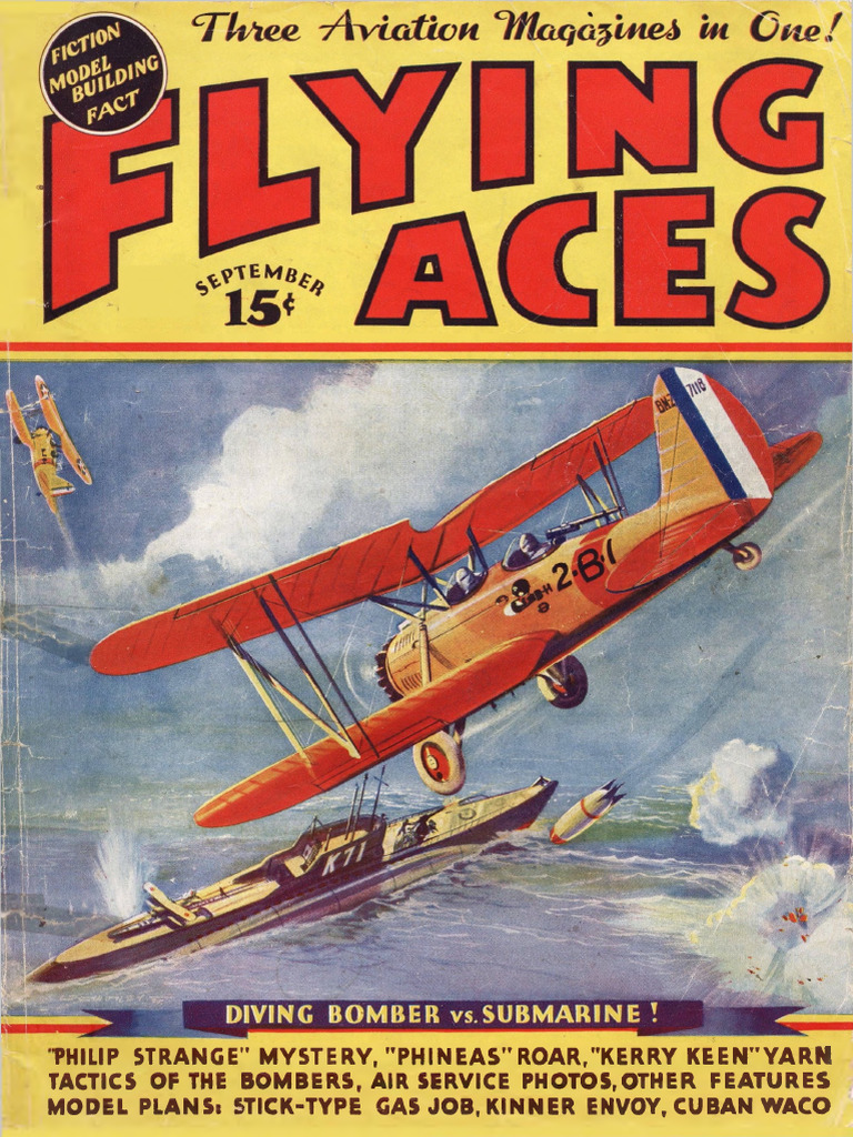 Flying Aces - September 1936 | PDF