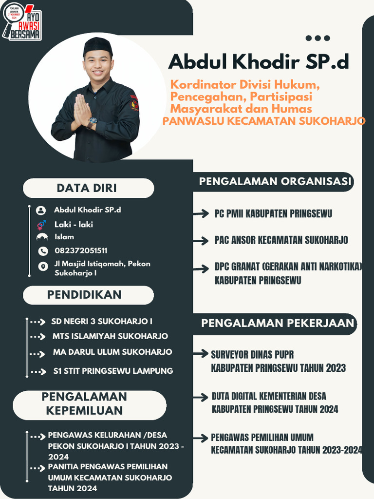 CV Abdul HPPMHM FIX | PDF