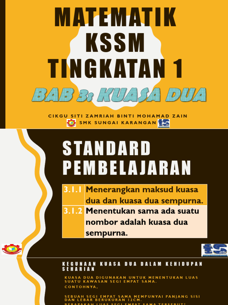 Nota Bab 3 (Kuasa 2) | PDF