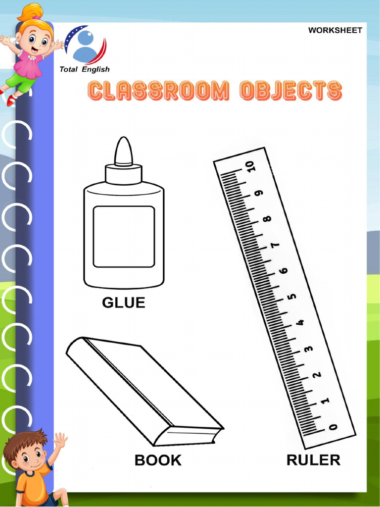 Tema 2 Classroom Objects Worksheet | PDF