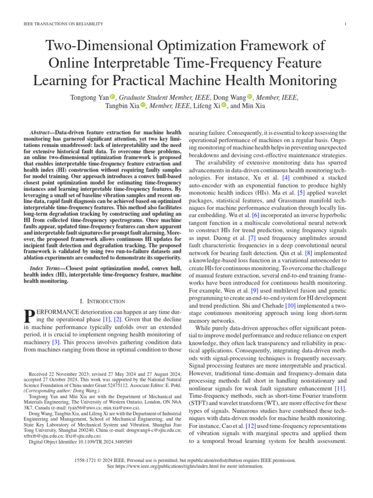 Two Dimensional Optimization Framework Of Online Interpretable Time