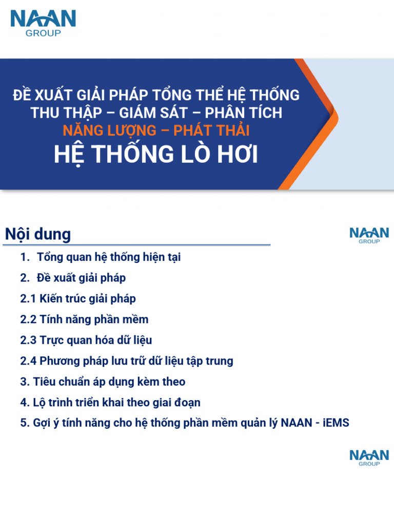 APT- NAAN ĐỀ XUẤT GIẢI PHÁP HT NĂNG LƯỢNG NET ZERO BOILER V1 - NAAN | PDF