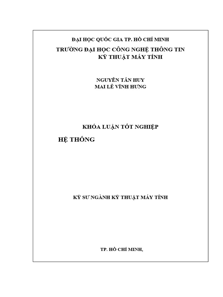 Bao Cao KLTN 1 | PDF