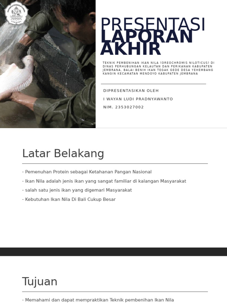 Presentasi Magang | PDF