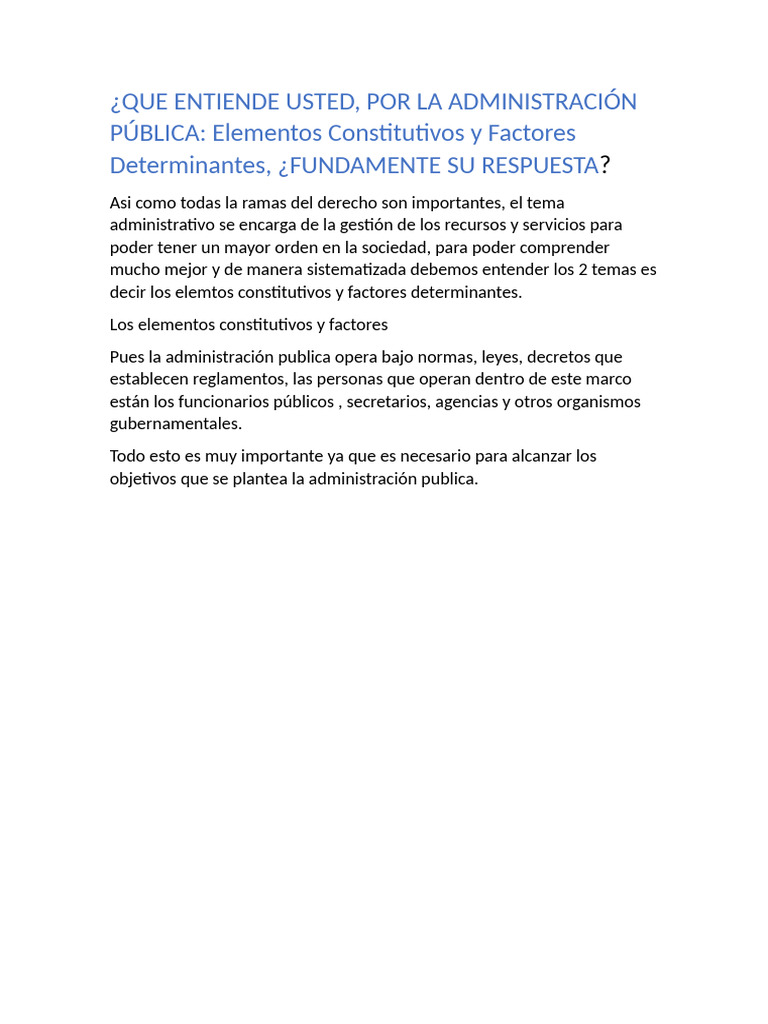 Que Entiende Usted | PDF