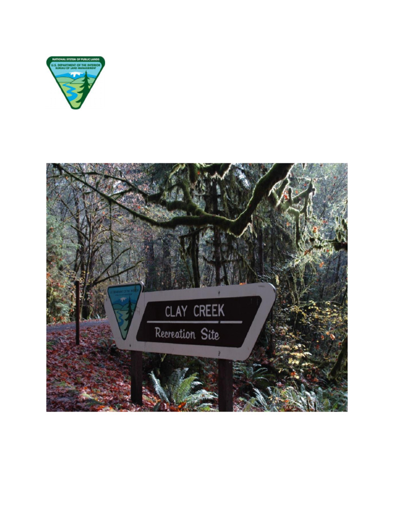 Clay Creek Recreation Fee Plan | PDF | Recreational Vehicle | Campsite