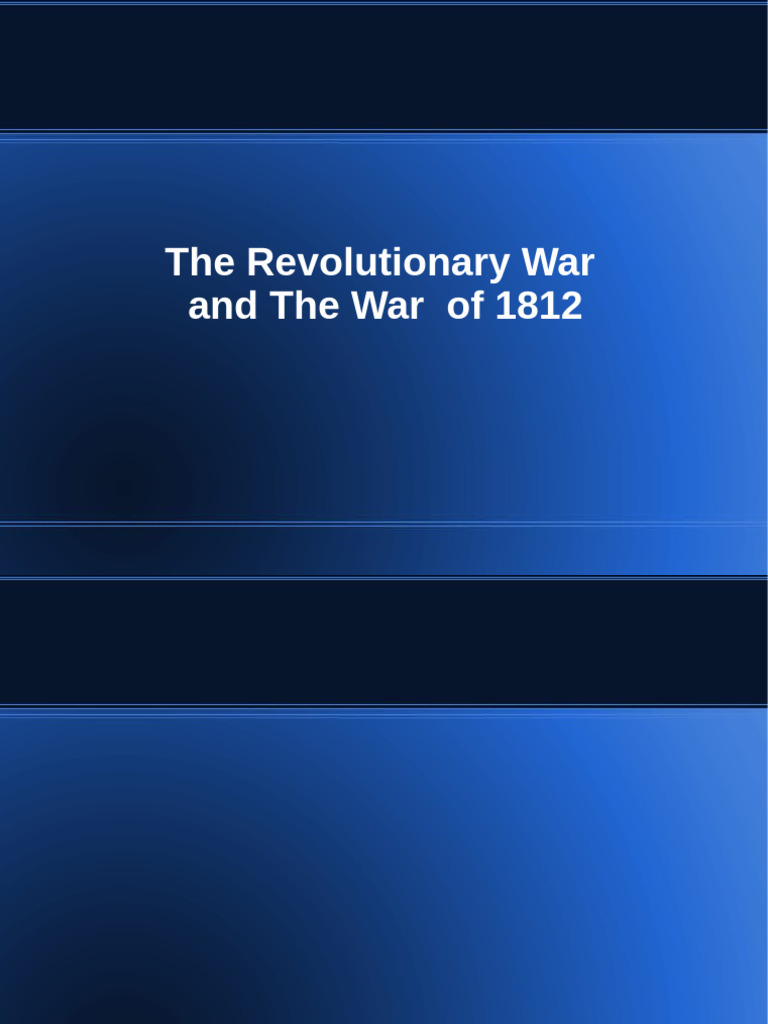 Black Contributions in Revolutionary War | PDF | American Revolutionary ...