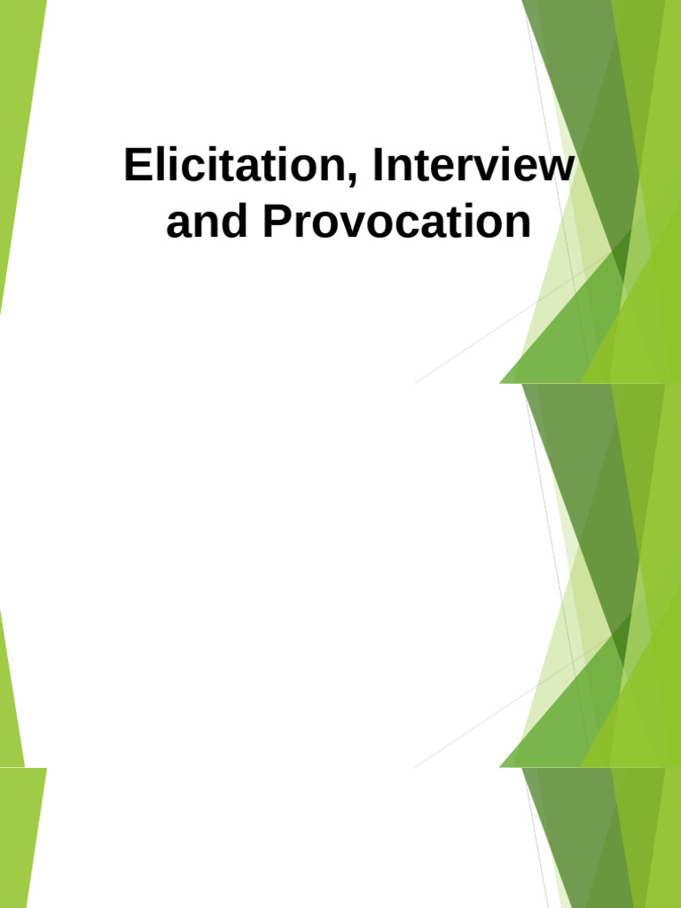 Elicitation, Interview and Provocation_446404f2-153d-434b-9c20 ...