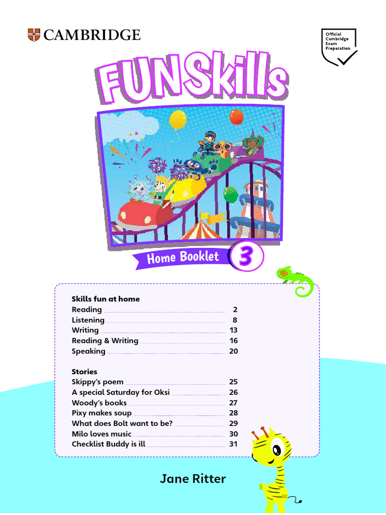 Pdfcoffee.com Fun Skills Level 3 Studentx27s Book With Home Booklet ...