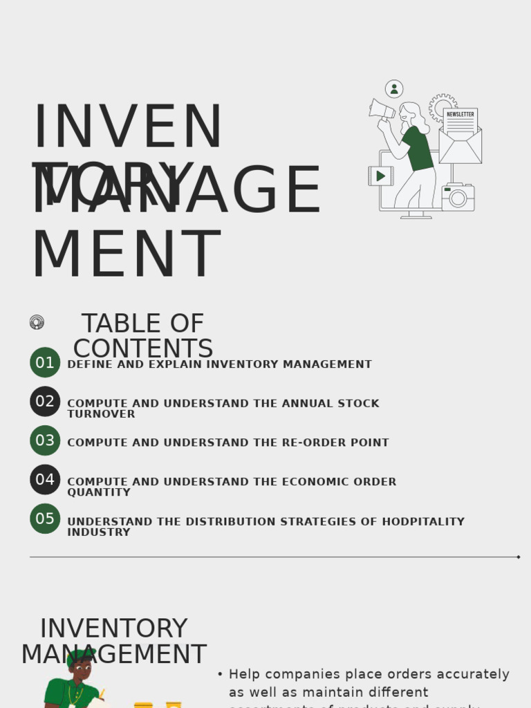 Inventory Management Report SCM | PDF | Inventory | Mathematical Optimization