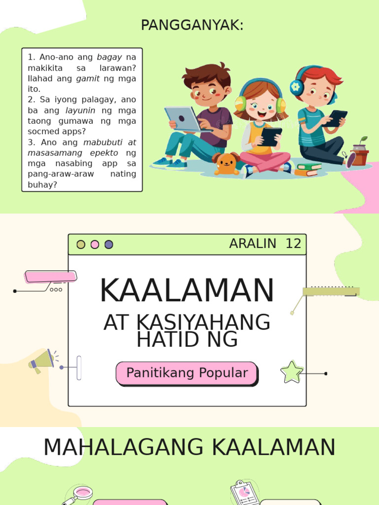 A12 Panitikang Popular | PDF
