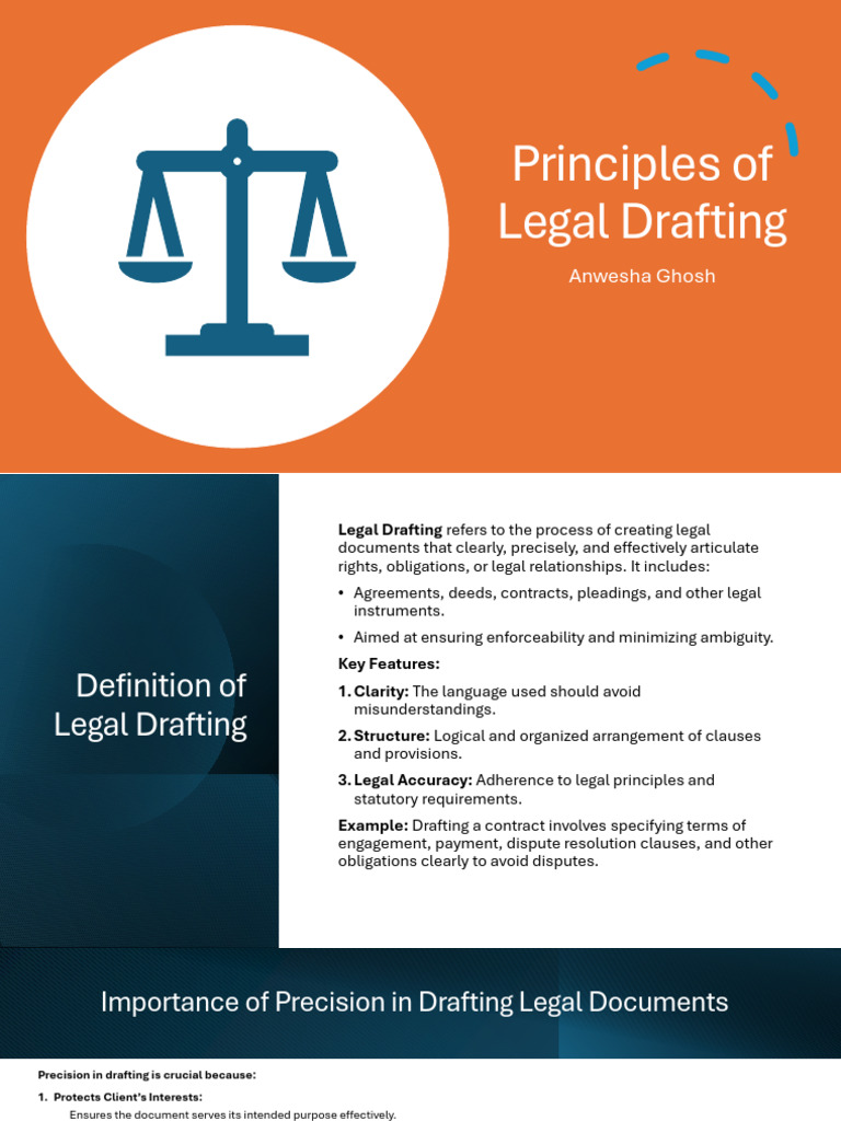 Principles of Legal Drafting | PDF | Pleading | Lawsuit
